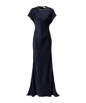 Brunello Cucinelli Short-sleeved Dress - Black