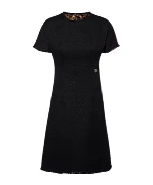Dolce & Gabbana Short-sleeved Dress - Black