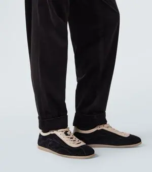 Brunello Cucinelli Cotton-blend Corduroy Straight Pants