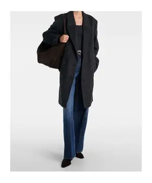 TOTEME High-rise Wide-leg Jeans