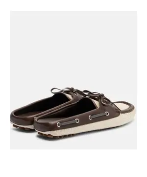 Brunello Cucinelli Monili Canvas Mules