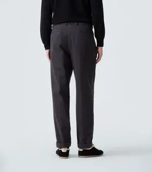 Brunello Cucinelli Cotton Straight Pants