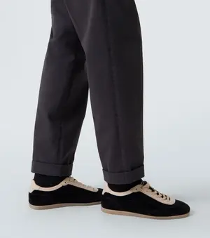 Brunello Cucinelli Cotton Straight Pants