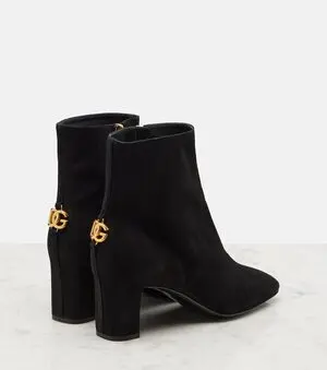 Dolce & Gabbana Dg Suede Ankle Boots