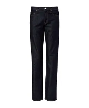TOTEME Low-rise Straight Jeans - Black