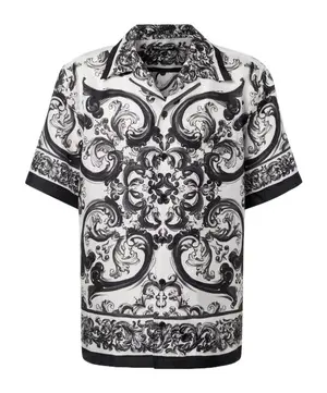 Dolce & Gabbana Short-sleeved Shirt - Black
