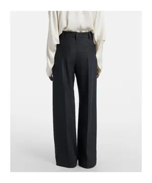 Brunello Cucinelli Virgin Wool Straight Pants