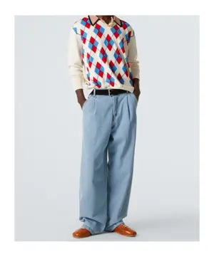 Dries Van Noten Leather Sneakers