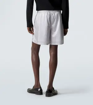 Acne Studios Ronso Striped Shorts