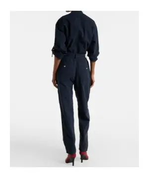 Isabel Marant Étoile Nessime Cotton And Linen Jumpsuit - Black