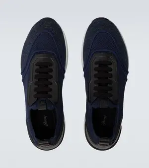 Brioni Socks Knitted Sneakers