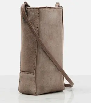 Brunello Cucinelli Suede Shoulder Bag