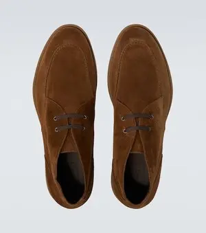 Brioni Journey Suede Desert Boots