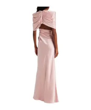 Stella McCartney Draped Satin Gown