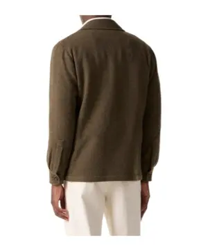 Ralph Lauren Cashmere And Wool Twill Coat
