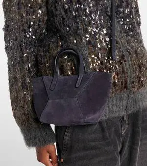 Brunello Cucinelli Monili Suede Tote Bag