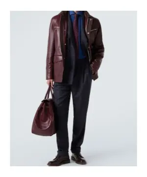 Brunello Cucinelli Leather Derby Shoes