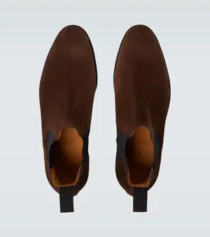 John Lobb Lawry Suede Chelsea Boots