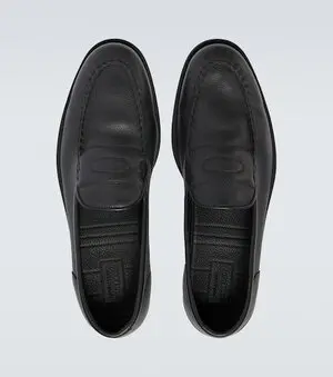 John Lobb Pace Leather Loafers