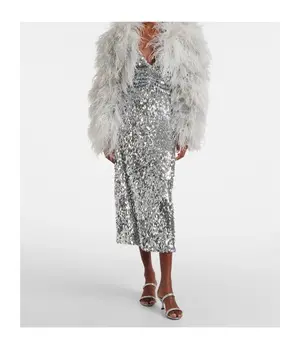Dolce & Gabbana Tinsel Cocktail Dress