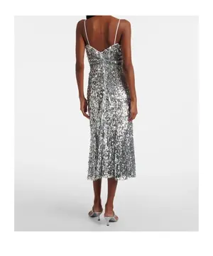 Dolce & Gabbana Tinsel Cocktail Dress