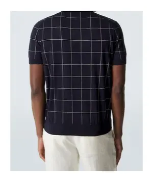 Dunhill Colorblocked Cotton And Silk Sweater