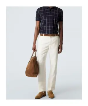 Dunhill Colorblocked Cotton And Silk Sweater
