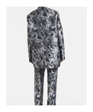 Dries Van Noten Double-breasted Jacquard Blazer
