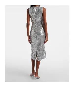 Dolce & Gabbana Sequined Midi Dress