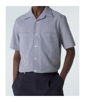 Dunhill Gingham Cotton Shirt