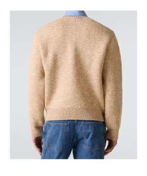 Auralee Wool And Alpaca-blend Double-faced Cardigan