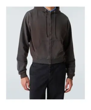 Auralee Cotton Jersey Hoodie