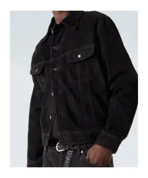 Studio Nicholson X Aaron Levine Boston Suede Jacket