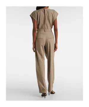 Khaite Dugan Wool-blend Tapered Pants