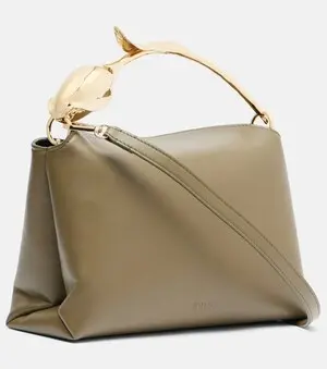 Erdem Bloom Medium Leather Top-handle Bag