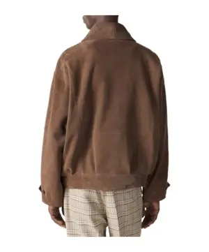 Auralee Suede Blouson Jacket