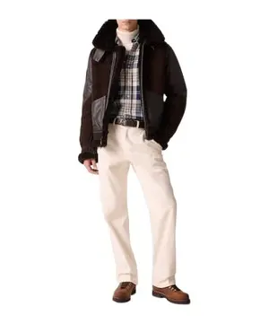 Ralph Lauren Leather And Suede Jacket