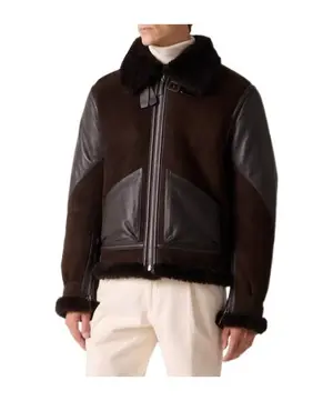 Ralph Lauren Leather And Suede Jacket