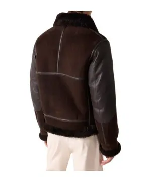 Ralph Lauren Leather And Suede Jacket
