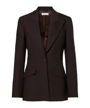 Gabriela Hearst Long-sleeved Suit Jacket - Black