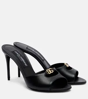 Dolce & Gabbana Round-toe High-heeled Sandals