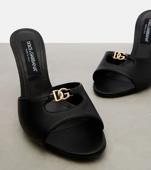 Dolce & Gabbana Round-toe High-heeled Sandals