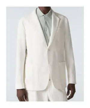 Giorgio Armani Upton Linen Canvas Blazer