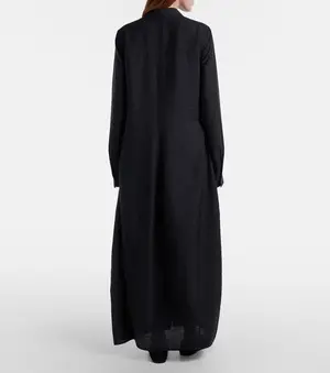TOTEME Silk-blend Shirt Dress