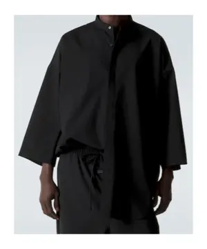 Fear Of God Oversized Cotton And Wool Shirt