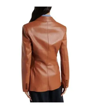 Ralph Lauren Parker Leather Blazer