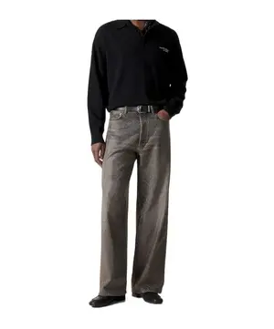 Acne Studios Embellished Wide-leg Jeans