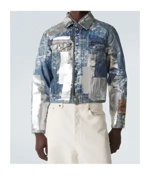 Acne Studios Printed Denim Jacket