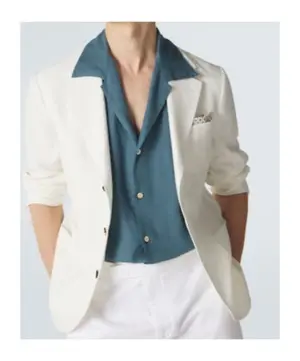Kiton Linen Bowling Shirt