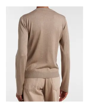 Brunello Cucinelli Cashmere-blend Lamé Cardigan